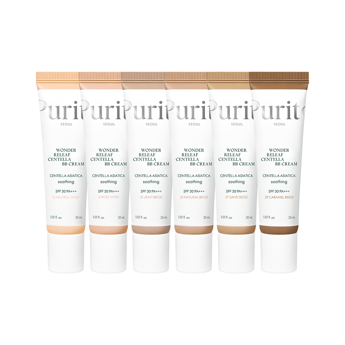 PURITO SEOUL - Wonder Releaf Centella BB Cream 30ML (VARIOS COLORES) – KKUL