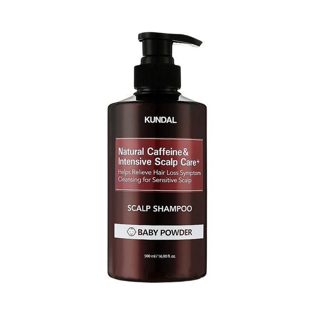 KUNDAL - CAFFEINE SHAMPOO BABY POWDER 500ML – KKUL